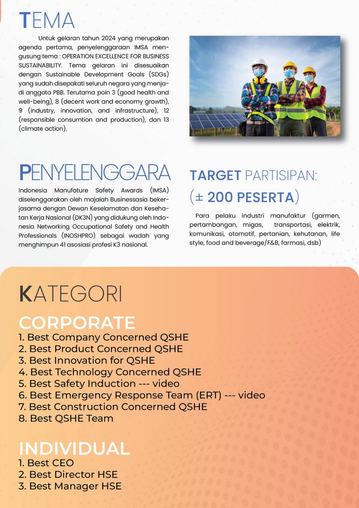 Indonesia Manufacturing Safety Awards 2024 - Business Asia